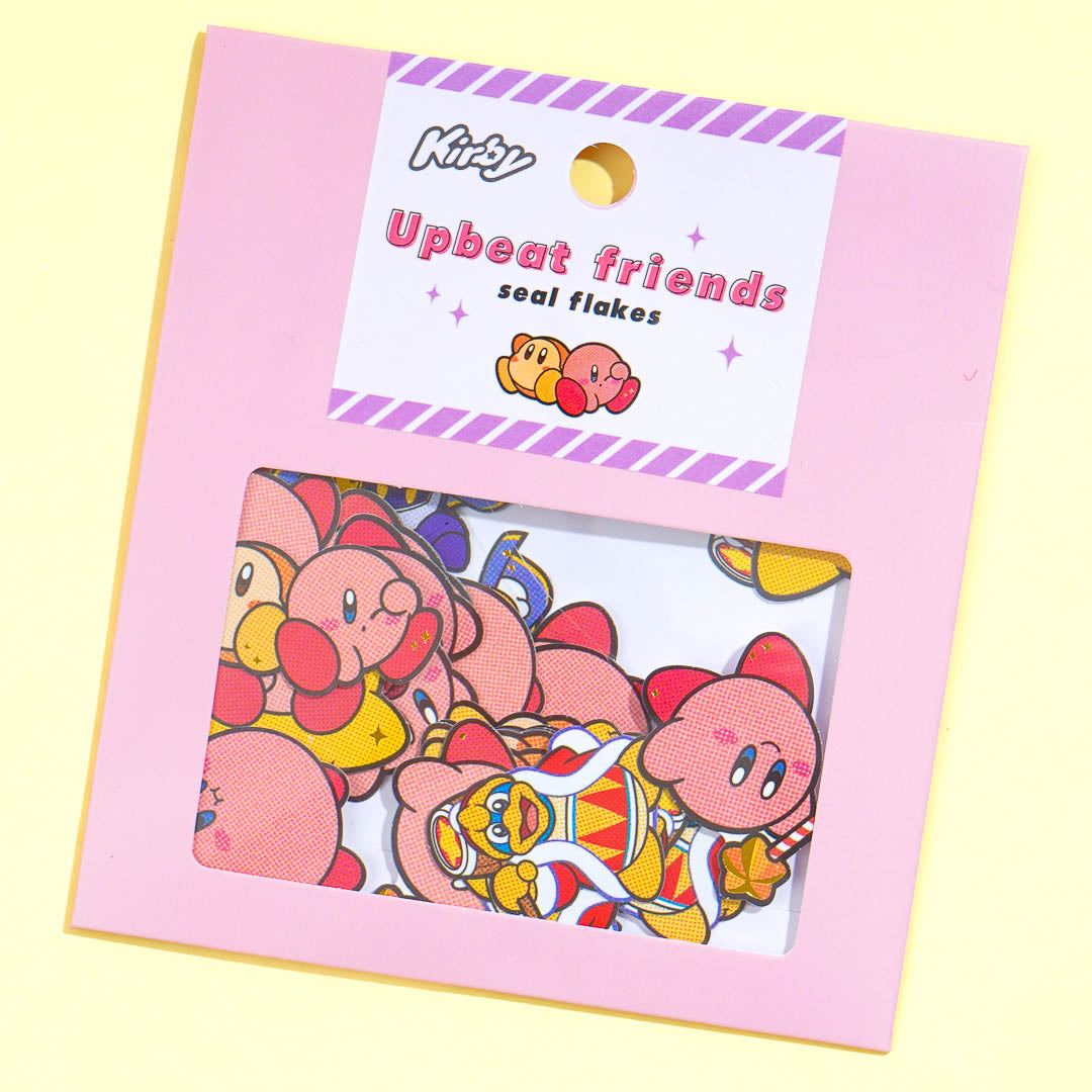 Kirby Upbeat Friends Sticker Flakes – Blippo