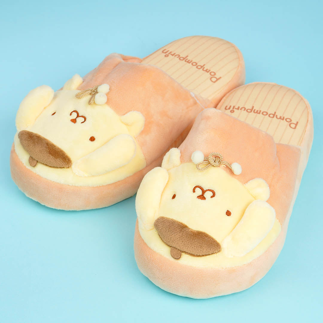 Pompompurin Peeking Slippers – Blippo