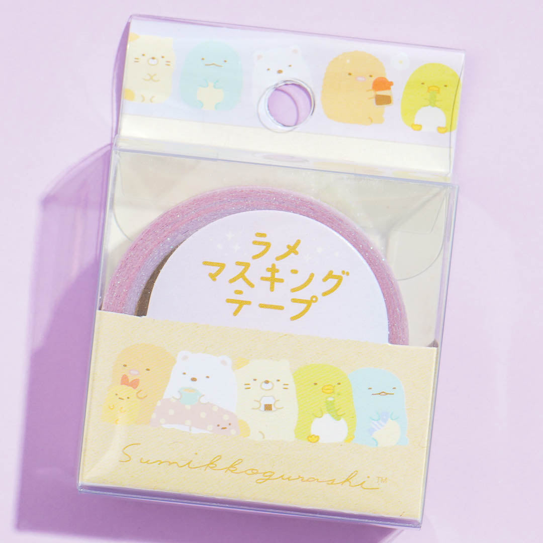 Sumikko Gurashi Cozy Together Glittery Washi Tape – Blippo