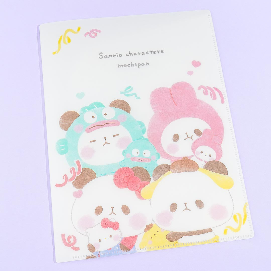 Sanrio Characters x Mochi Mochi Panda Multi-Slot A4 File Folder – Blippo