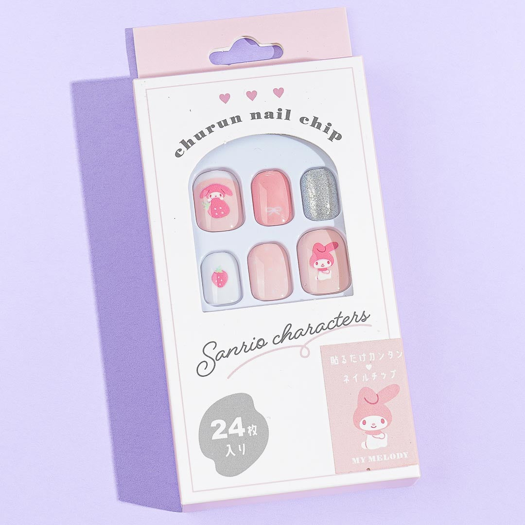 My Melody Stick-On Nail Tips - Short – Blippo