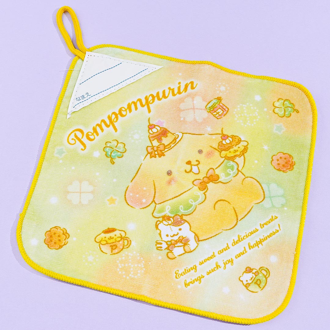 Pompompurin Lucky Clover Hand Towel – Blippo