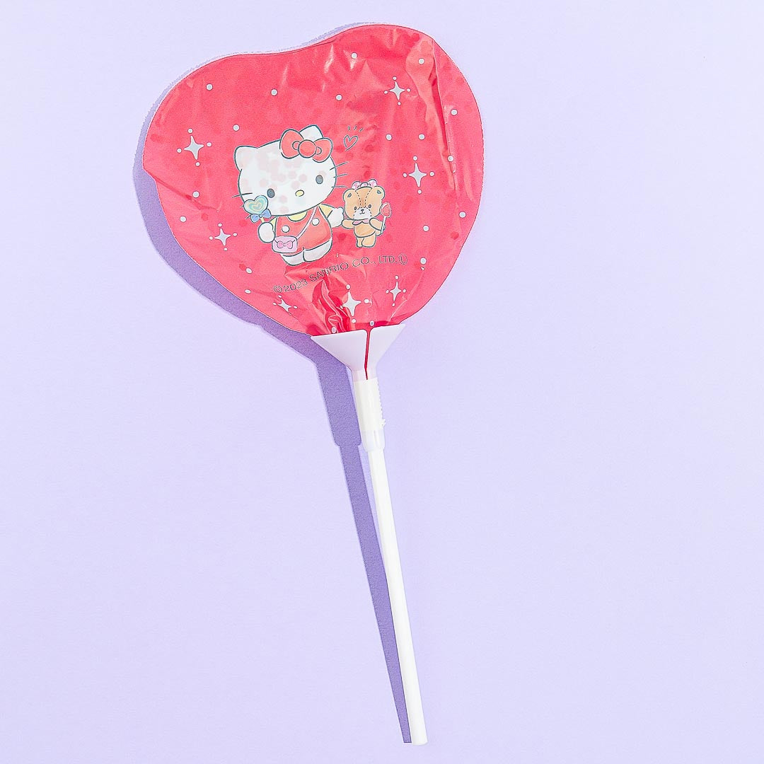Hello Kitty Glittery Heart Stick Balloon – Blippo