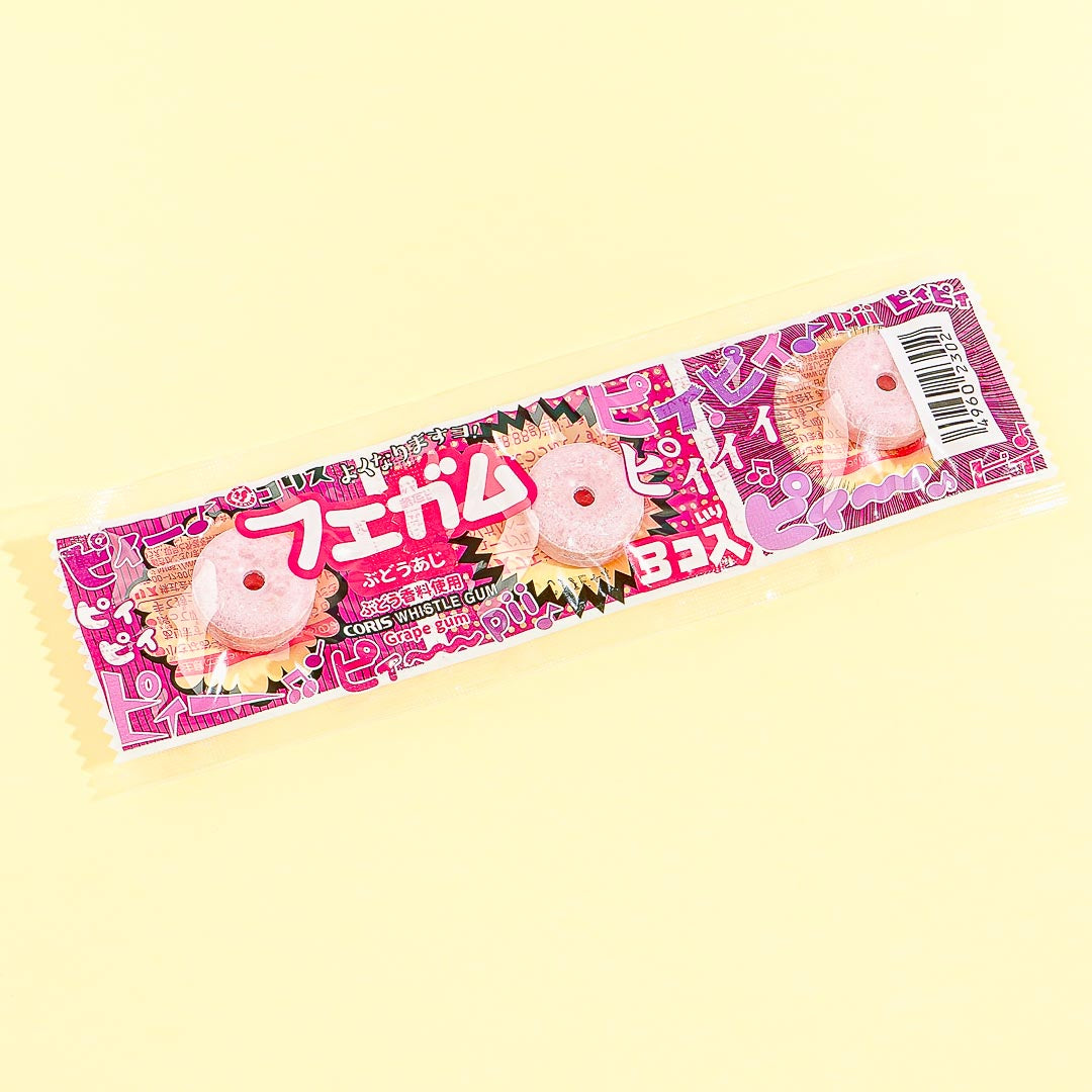 Coris Whistle Gum - Grape – Blippo