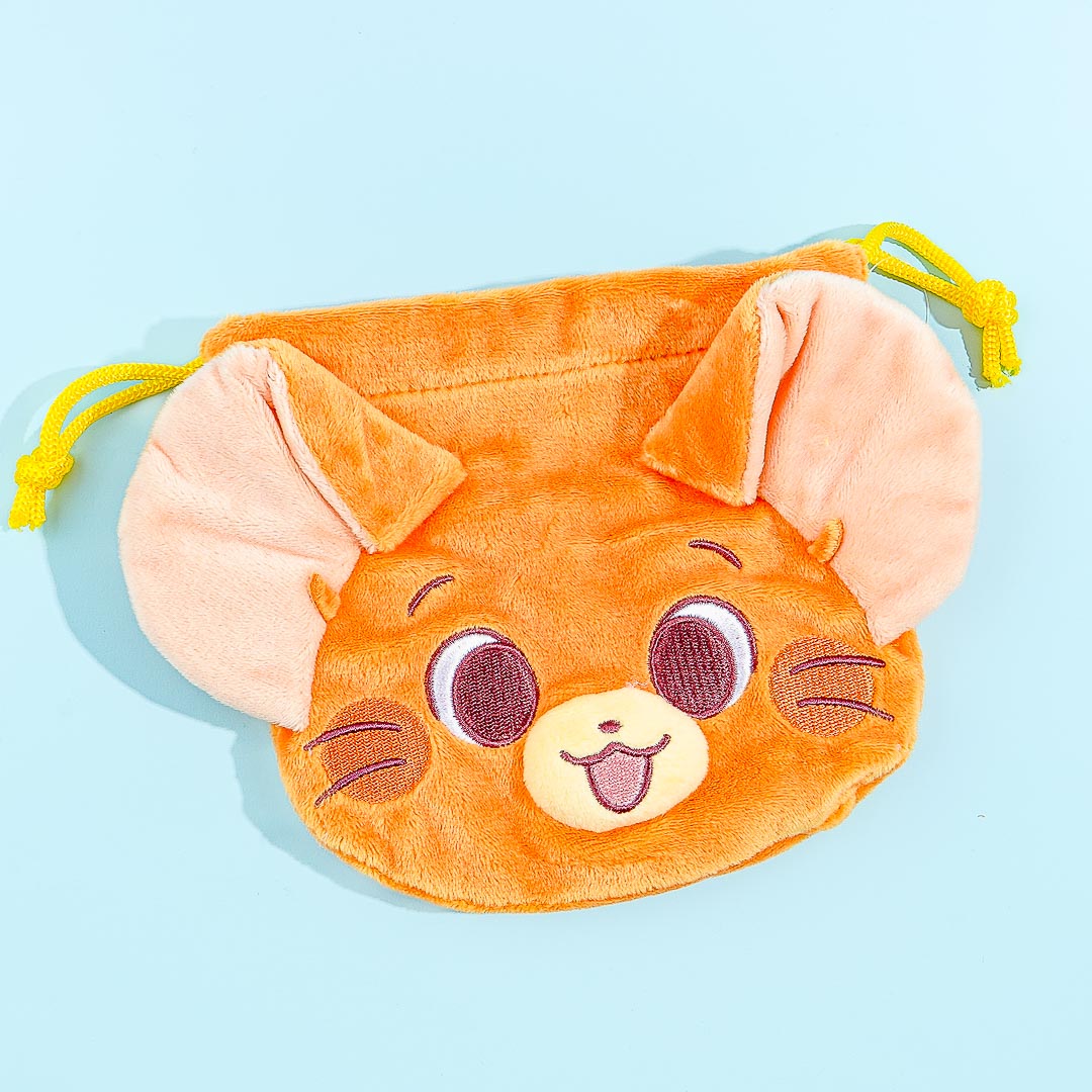 Tom & Jerry Gokko Plush Pouch - Jerry – Blippo