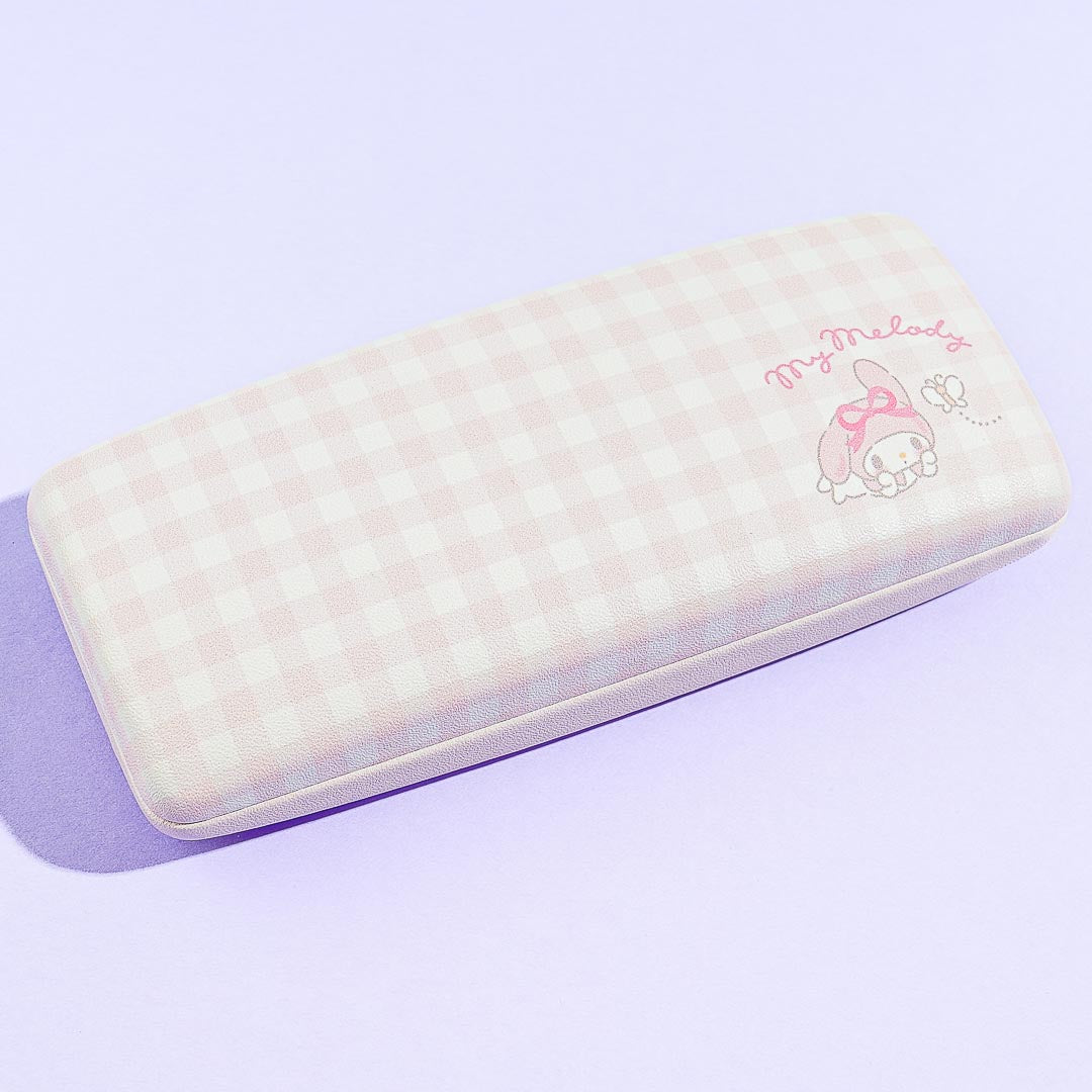 My Melody Gingham Rectangular Eyeglass Case – Blippo