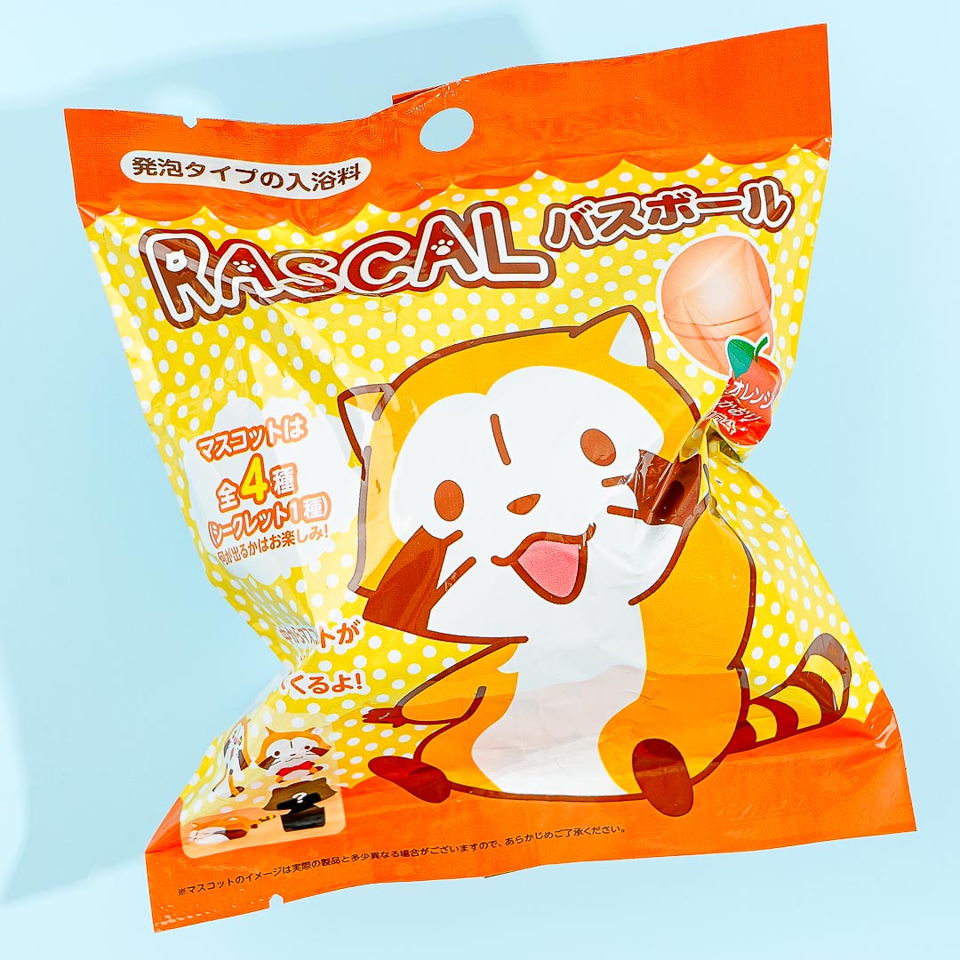 Rascal The Racoon Bath Ball With Toy – Blippo