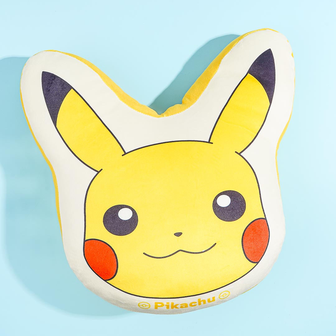 Happy Pikachu Mochi Mochi Face Cushion – Blippo