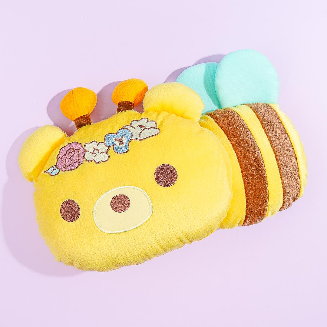 Rilakkuma Flower Tea Time Plushie Cushion - Kumanbachi – Blippo