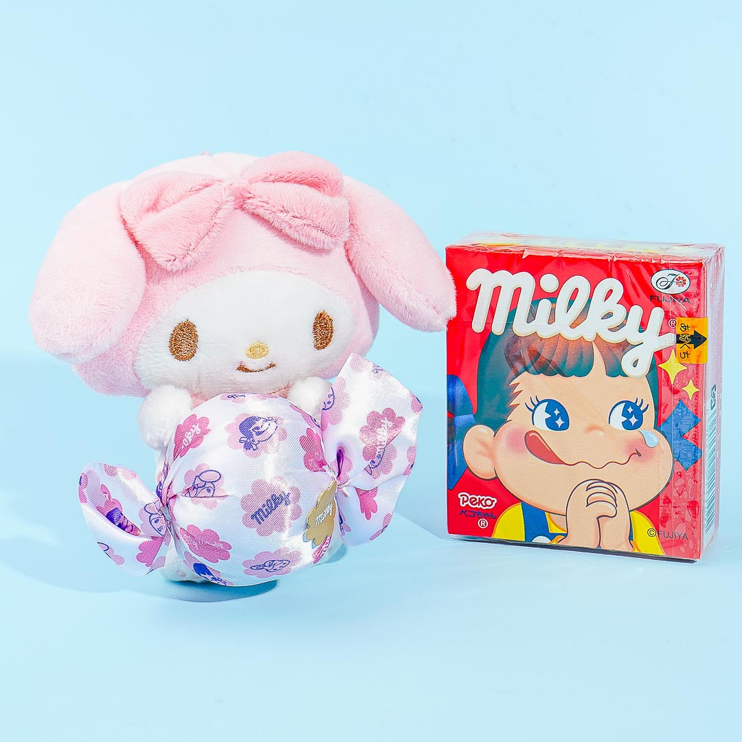 My Melody Candy Plush Charm & Milky Candy Set – Blippo
