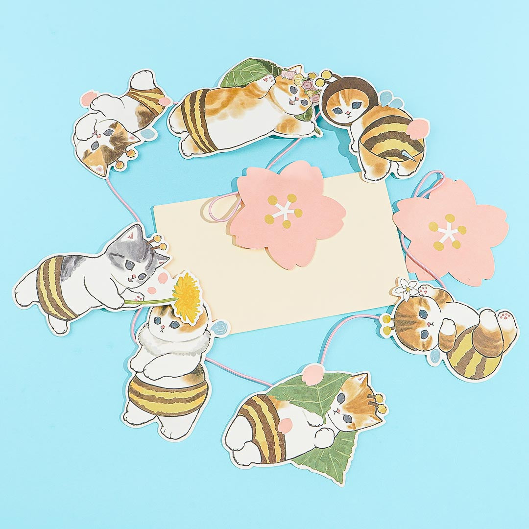 Mofusand Sakura Bees Garland – Blippo