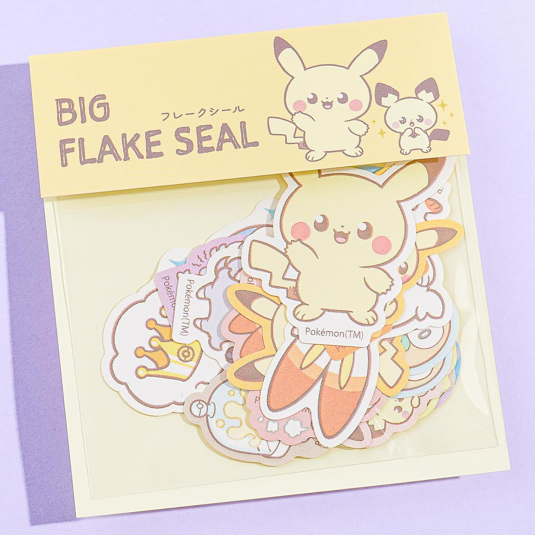 Pokemon Pokepeace Big Flake Seal Set A – Blippo