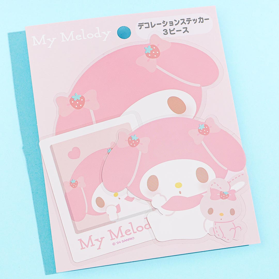 My Melody Pose Die-Cut Deco Sticker Set – Blippo