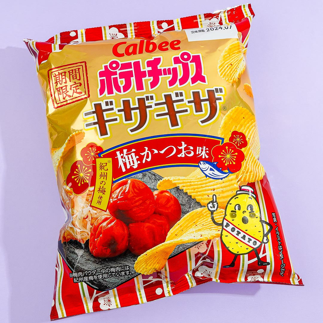 Calbee Potato Chips - Jagged Plum Bonito – Blippo