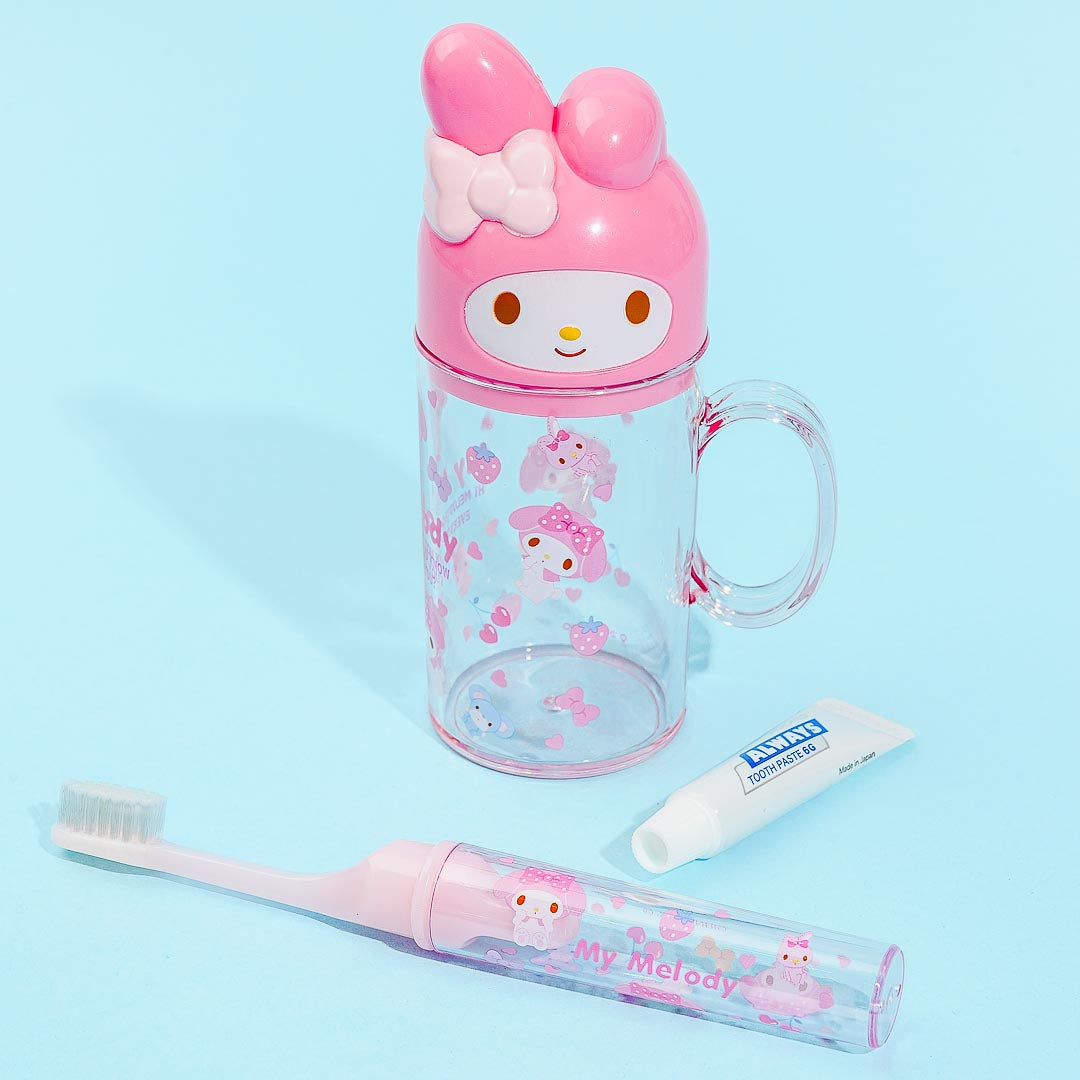 My Melody Strawberries Toothbrush & Cup Set – Blippo