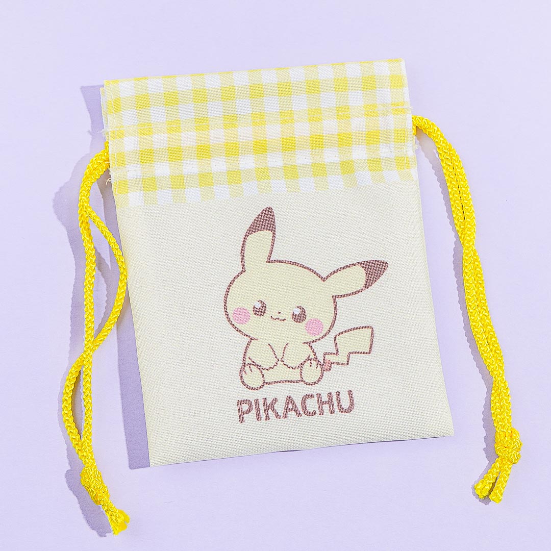 Pokemon Pokepeace Pikachu Mini Drawstring Pouch – Blippo