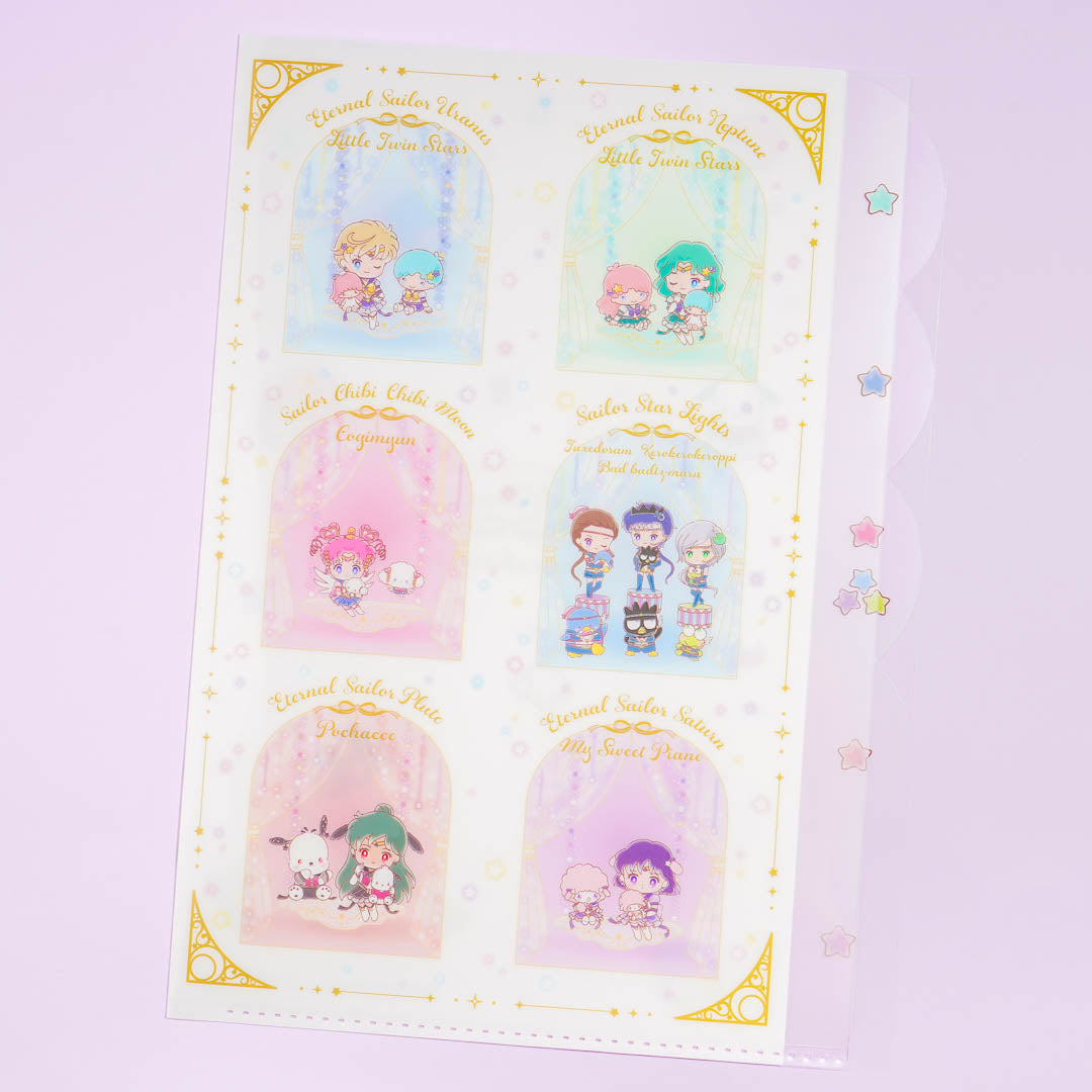 Sailor Moon Cosmos x Sanrio Characters Starry A4 File Folder – Blippo