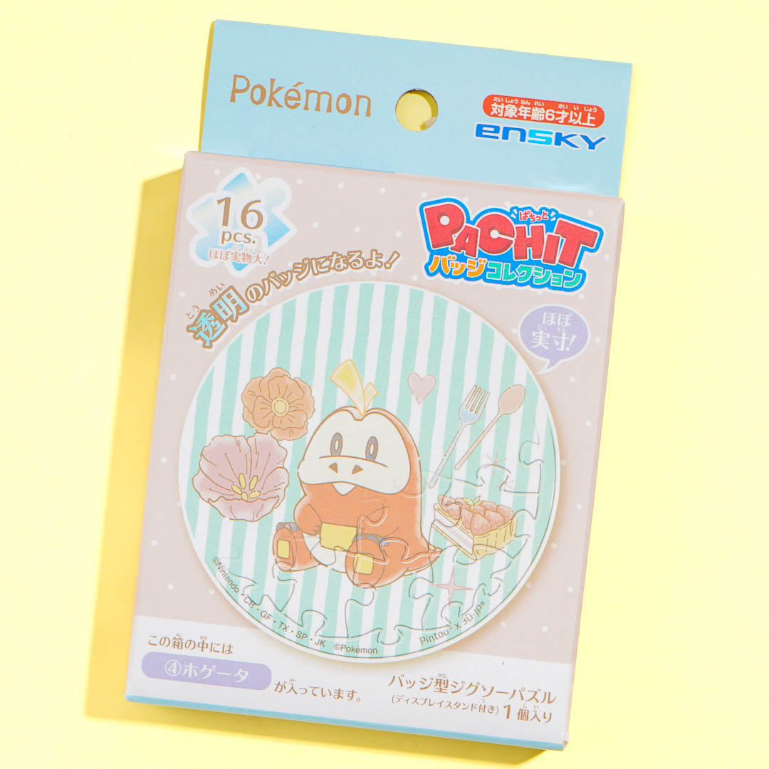 Pokemon Flower Collection PACHIT Puzzle Badge – Blippo