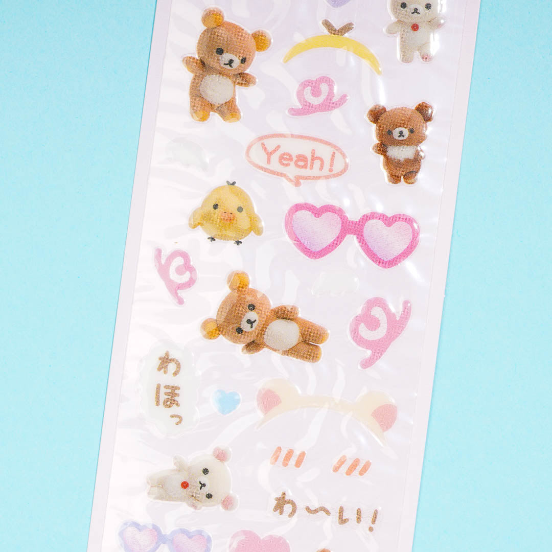 Rilakkuma Choose Friends Plushie Playtime Stickers – Blippo