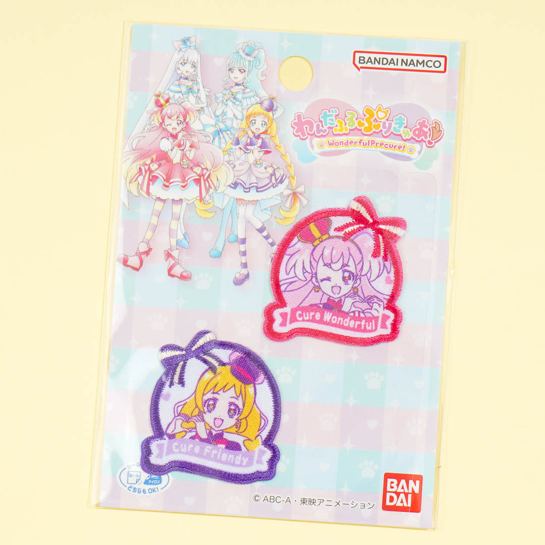 Wonderful Pretty Cure! Iron-On Patches - Cure Wonderful & Cure Friendy ...