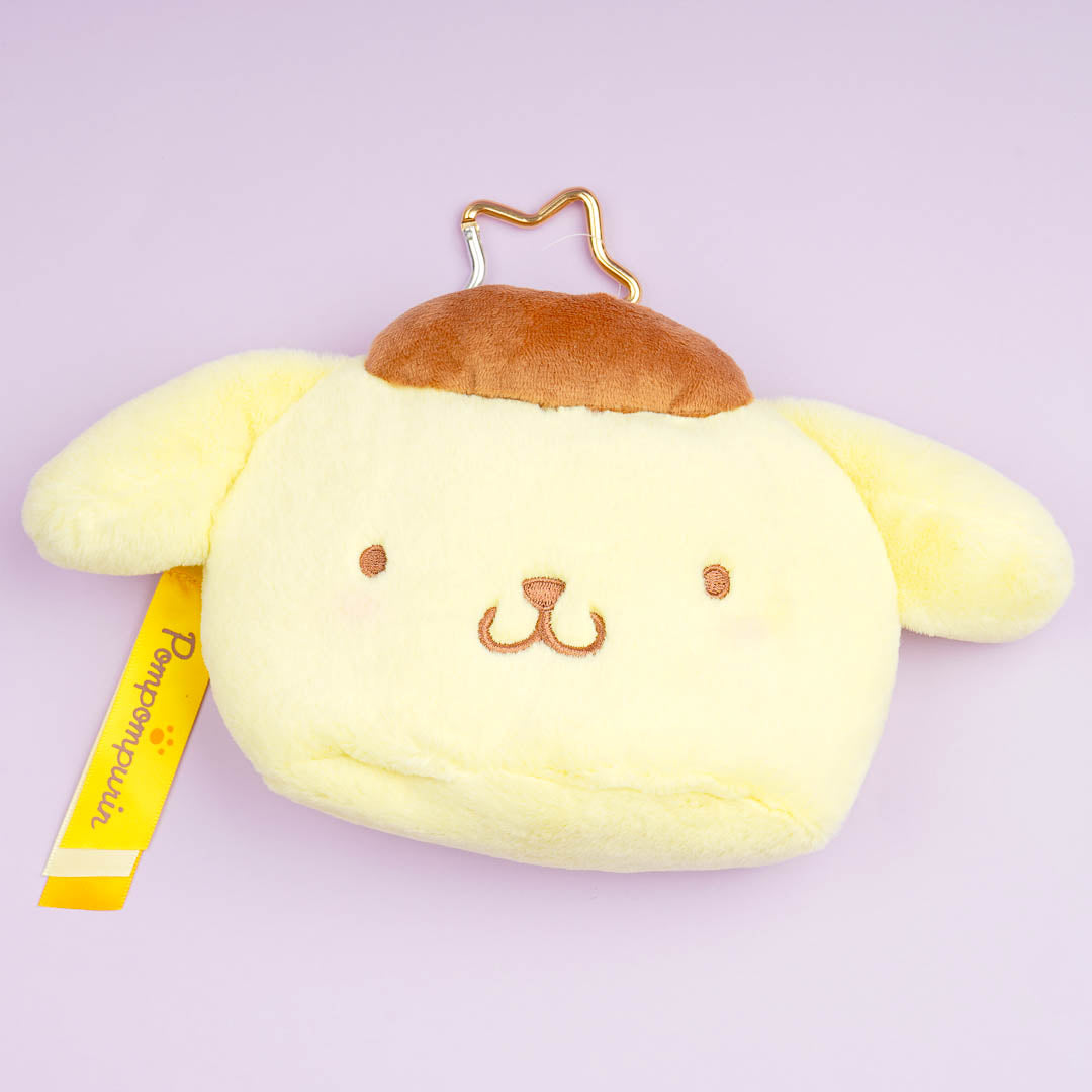 Pompompurin Face Plushie Pouch With Window – Blippo