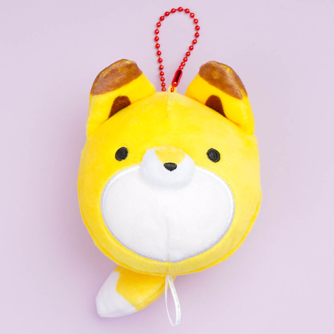 Tanuki to Kitsune Plushie Charm - Fox – Blippo
