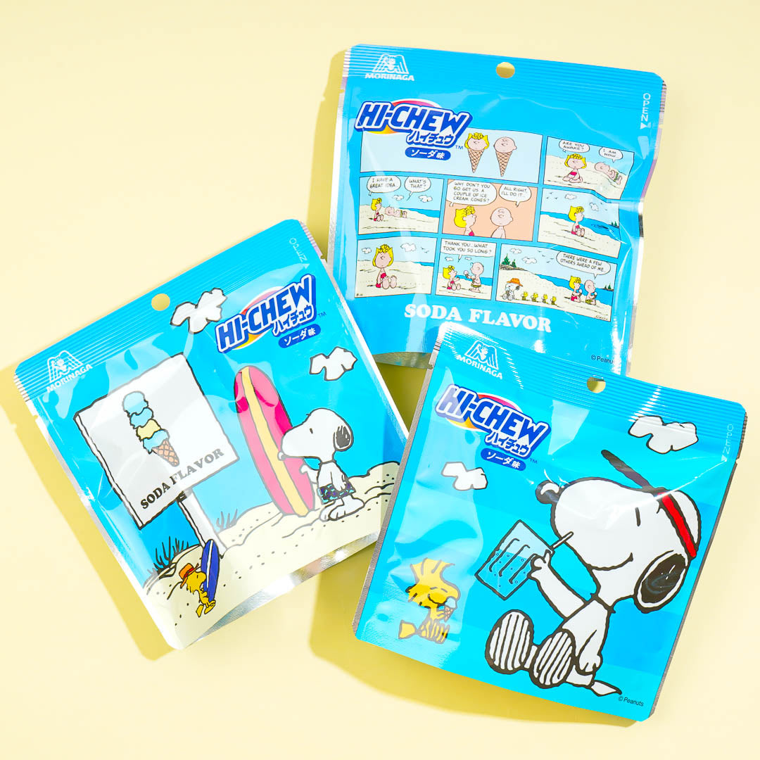 Snoopy PEANUTS x Hi-Chew Chewy Candy Pack - Soda – Blippo
