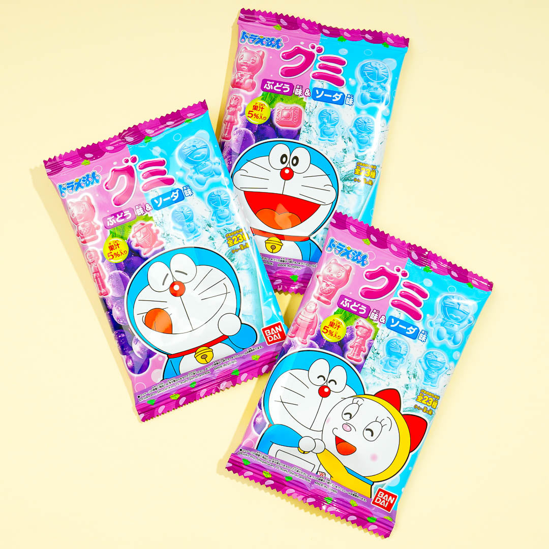 Doraemon Gummy Candy - Soda & Grape – Blippo