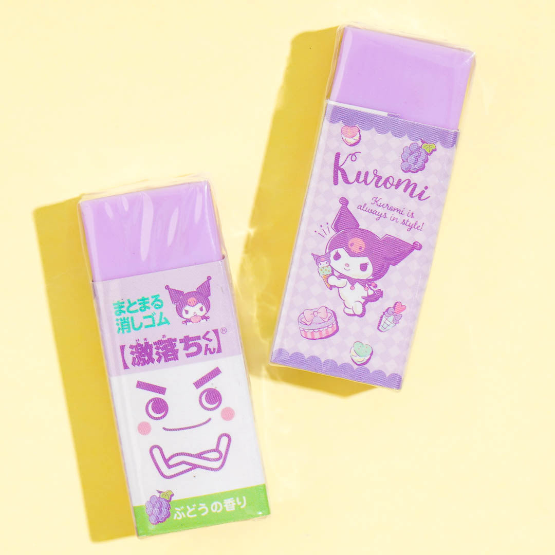 Kuromi x Gekiochi-kun Scented Eraser Set – Blippo