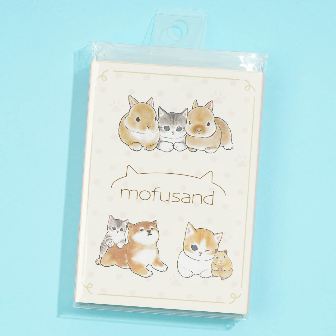 Mofusand Fluffy Animals Memo Pad Set – Blippo
