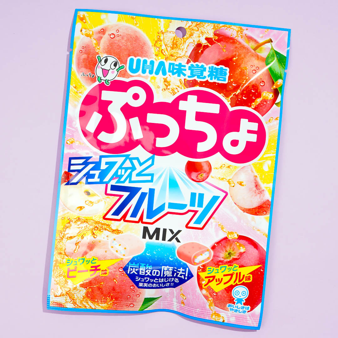 Puccho Chewy Candy Pack - Sparkling Peach & Apple – Blippo