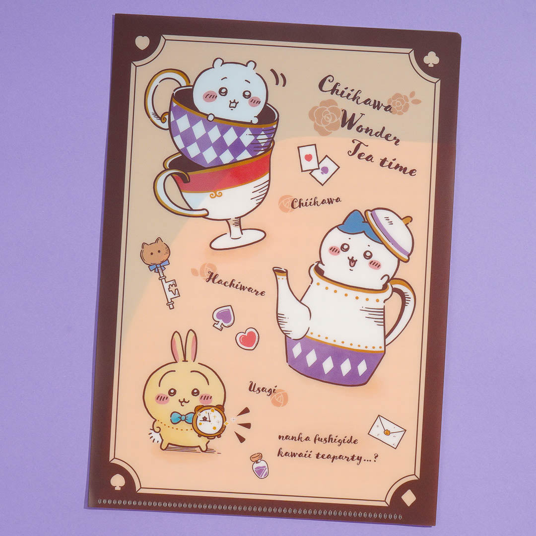 Chiikawa Wonder Tea Time A5 File Folder – Blippo