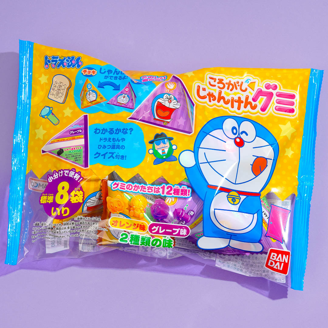 Doraemon Rolling Rock Paper Scissors Gummy – Blippo