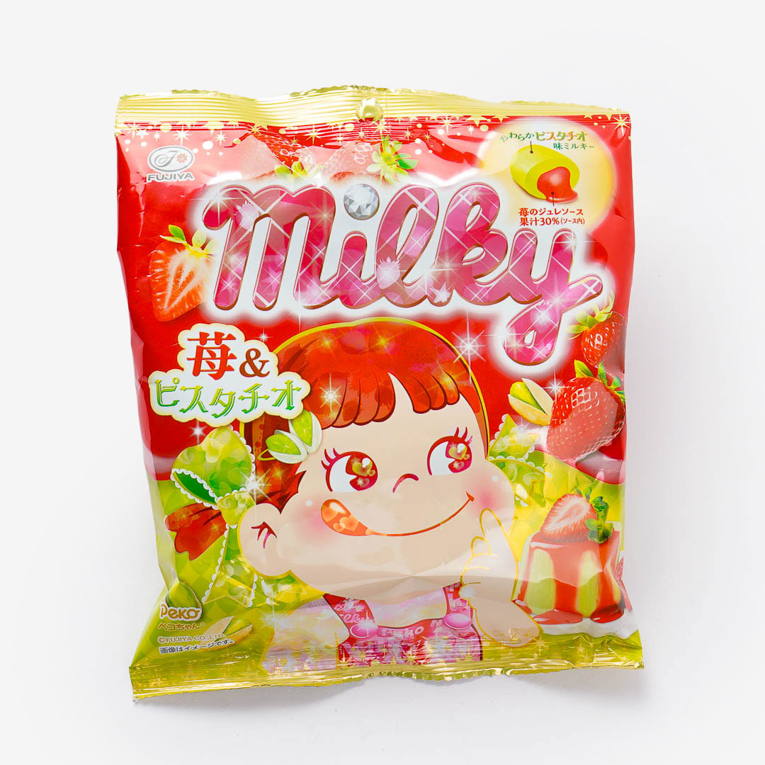 Milky Peko-Chan Soft Candy - Strawberry & Pistachio – Blippo