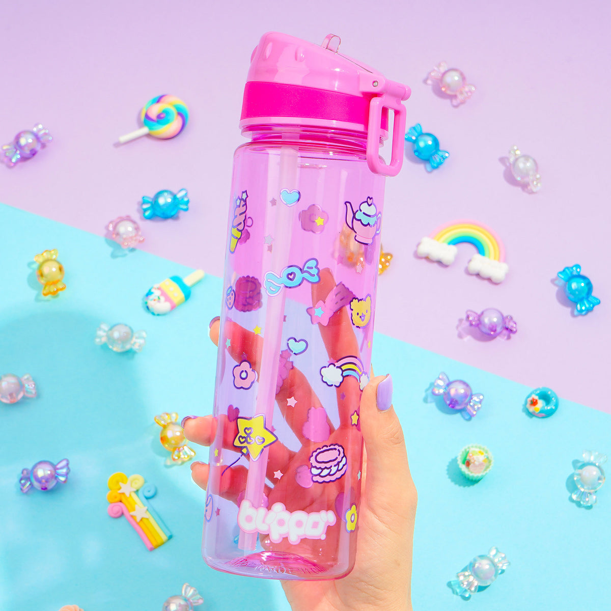 Cute Kids’ Water Bottle | Kawaii Water Bottle For Girls – Blippo