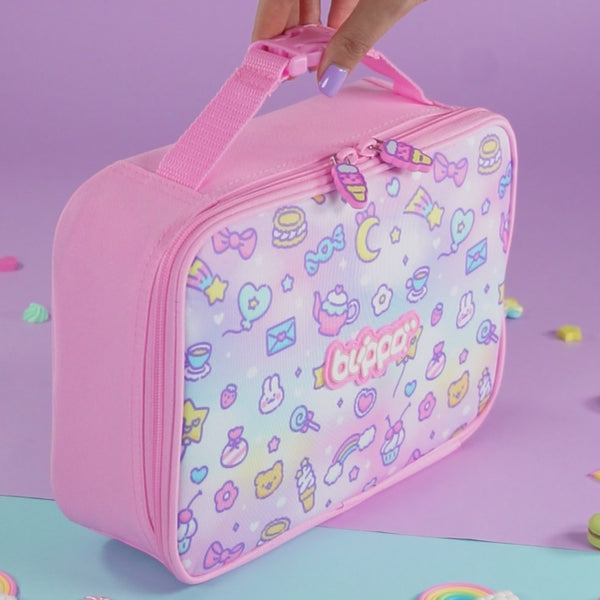 Insulated Lunch Box for Girls | Cute Pink Girls’ Lunch Box – Blippo