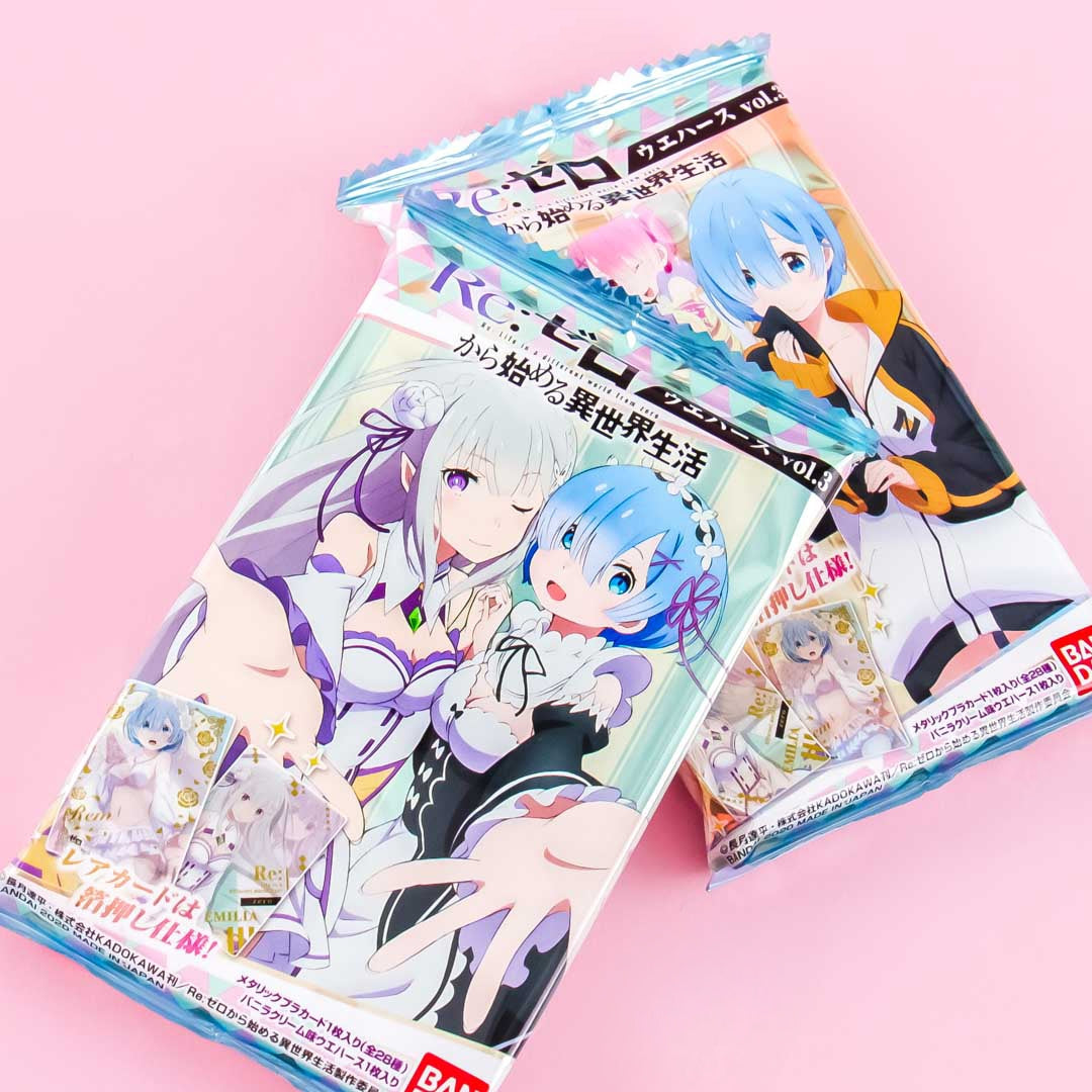 Re:Zero Wafer & Card Set – Blippo