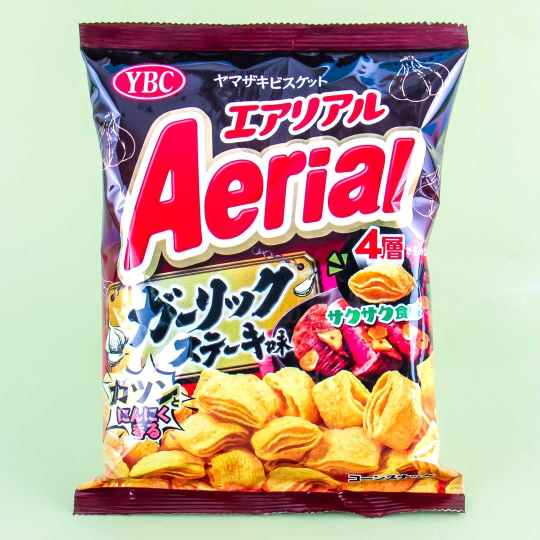 Aerial Corn Snacks - Garlic Steak – Blippo