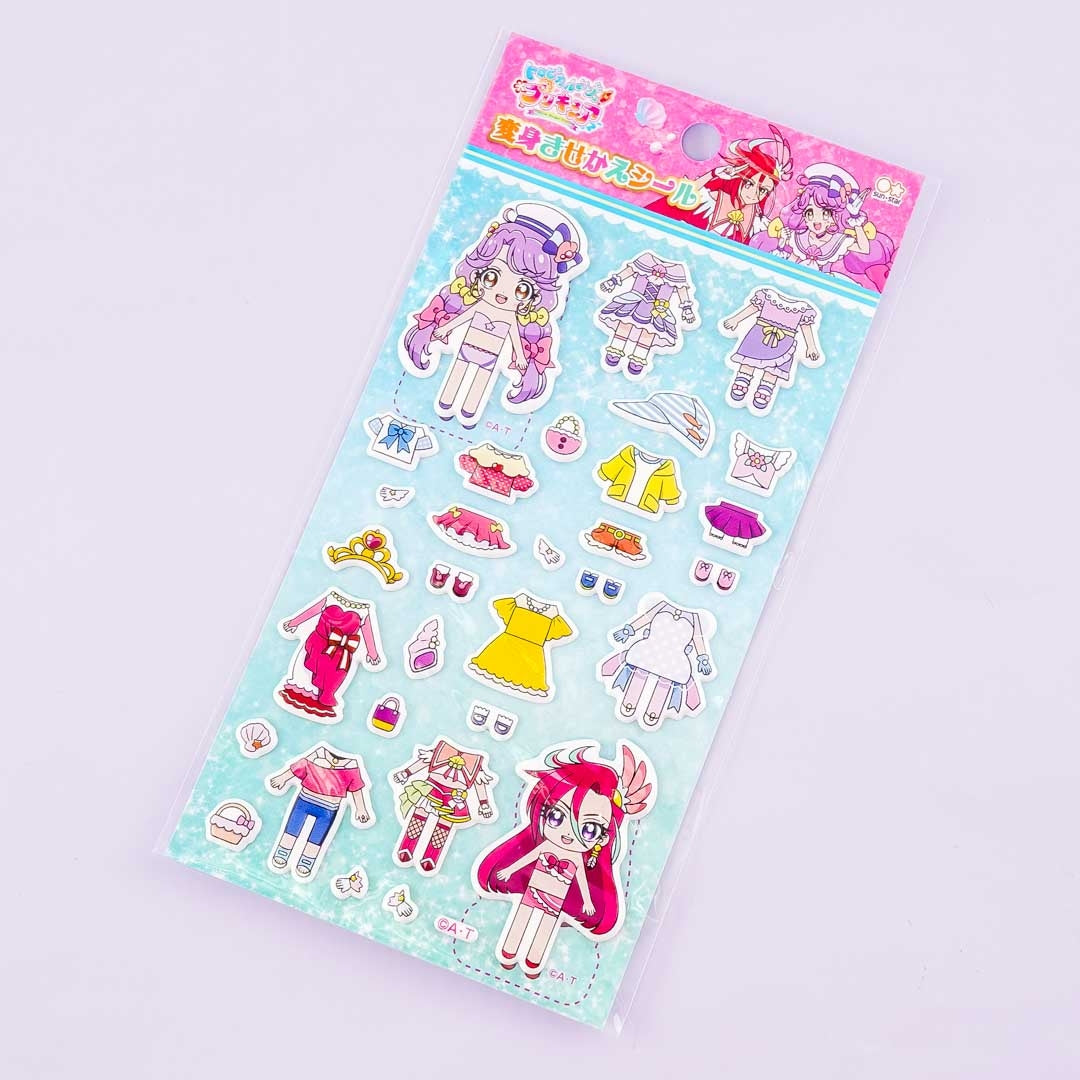 Tropical-Rouge! PreCure Makeover Kisekae Sticker Set B – Blippo