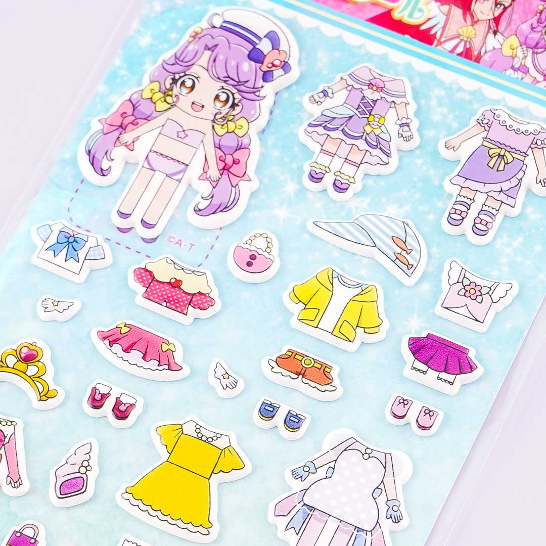 Tropical-Rouge! PreCure Makeover Kisekae Sticker Set B – Blippo