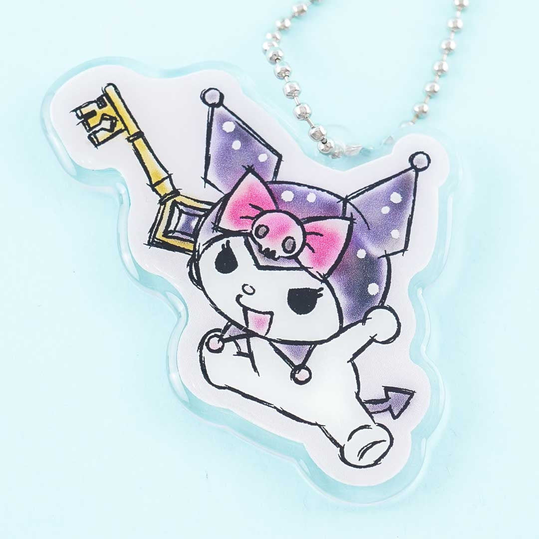 Kuromi Acrylic Charm - Melody Key – Blippo