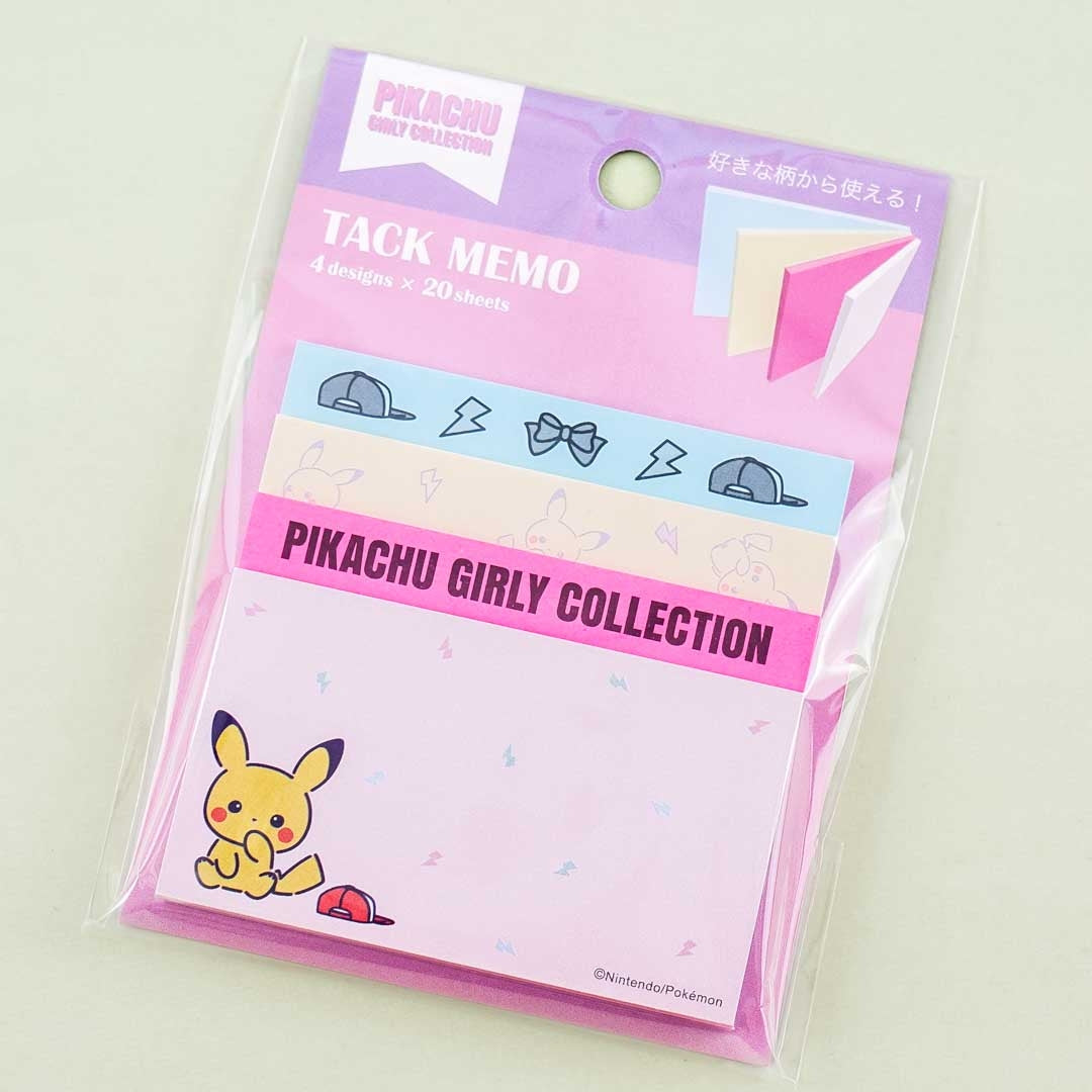 Pokémon Pikachu Girly Collection Sticky Notes – Blippo
