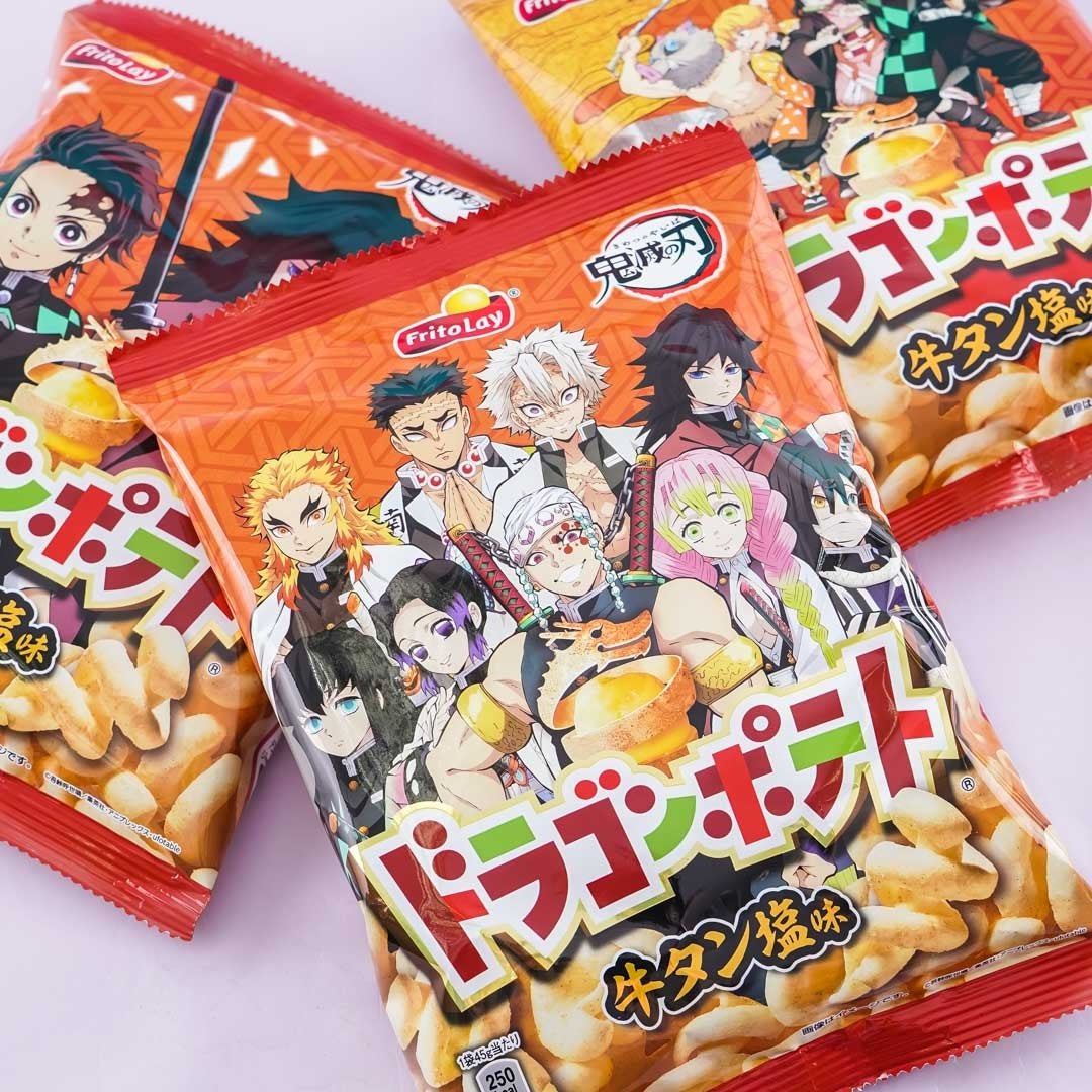 Demon Slayer Dragon Potato Chips - Salty Beef Tongue – Blippo