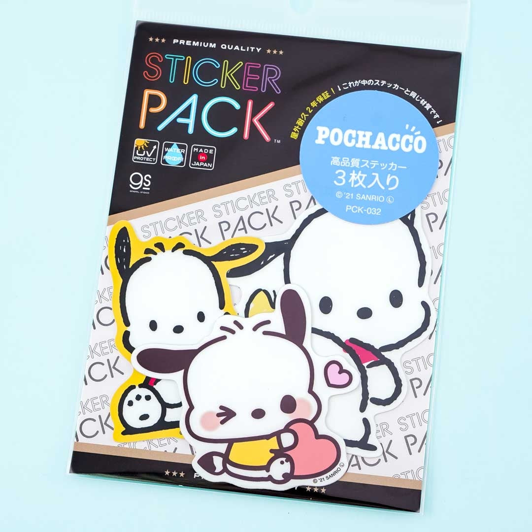 Pochacco Vinyl Die-Cut Sticker Pack – Blippo