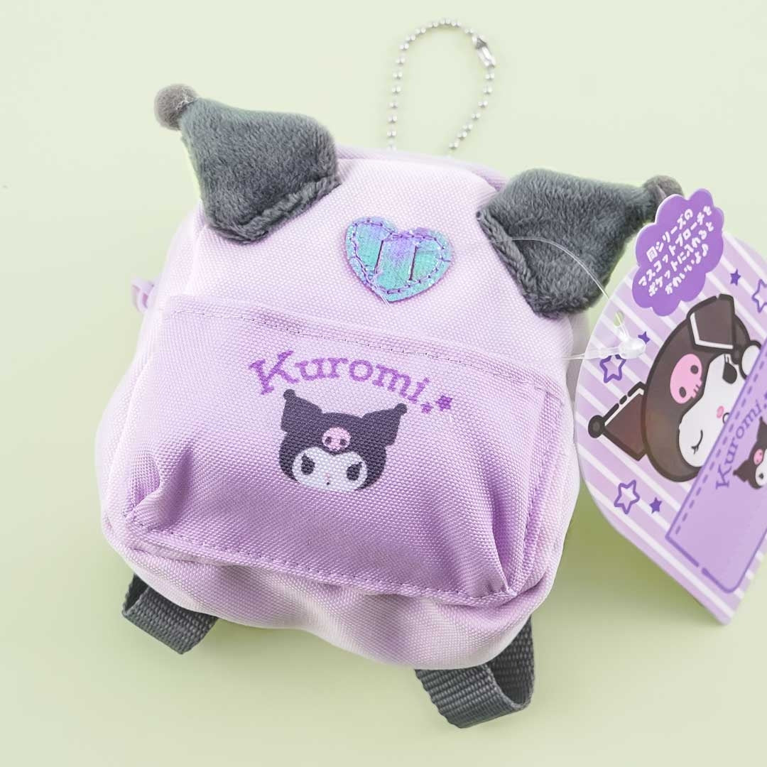 Sanrio Pocket Story Mini Backpack Pouch Charm - Kuromi – Blippo
