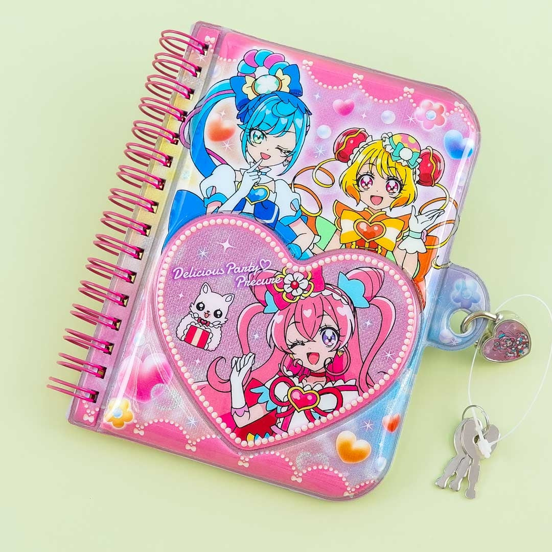 Delicious Party Pretty Cure Notebook With Lock – Blippo