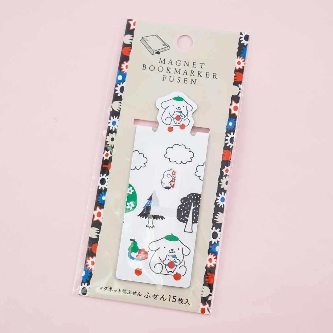 Pompompurin Forest Fun Magnet Bookmark & Sticky Tabs Set – Blippo
