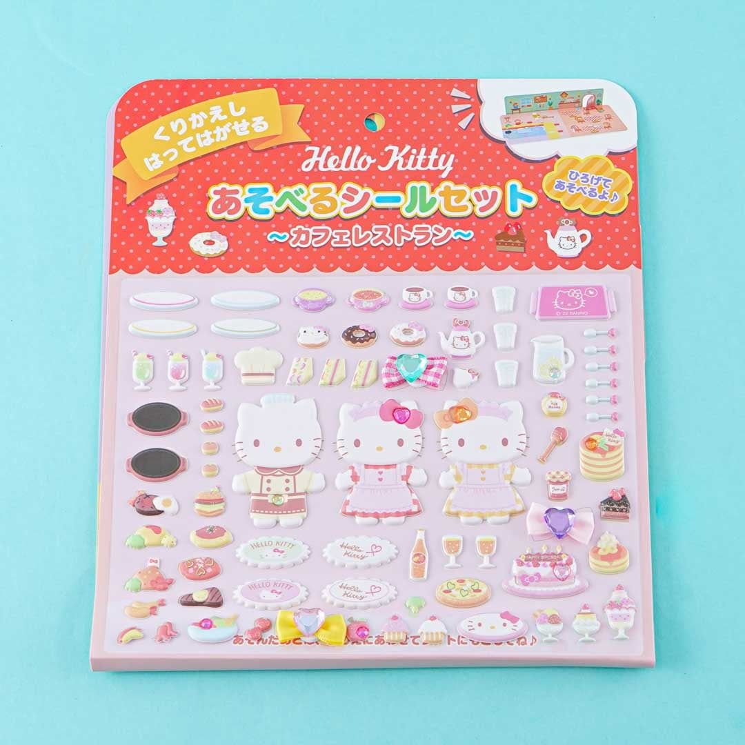 Hello Kitty Cafe Play Sticker Set – Blippo