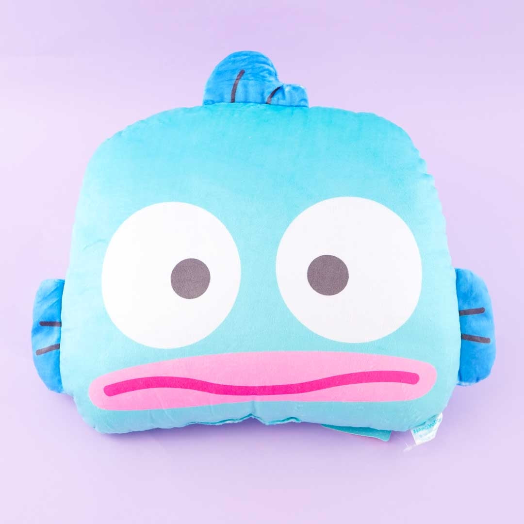 Hangyodon Comfy Face Cushion Plushie - Big – Blippo