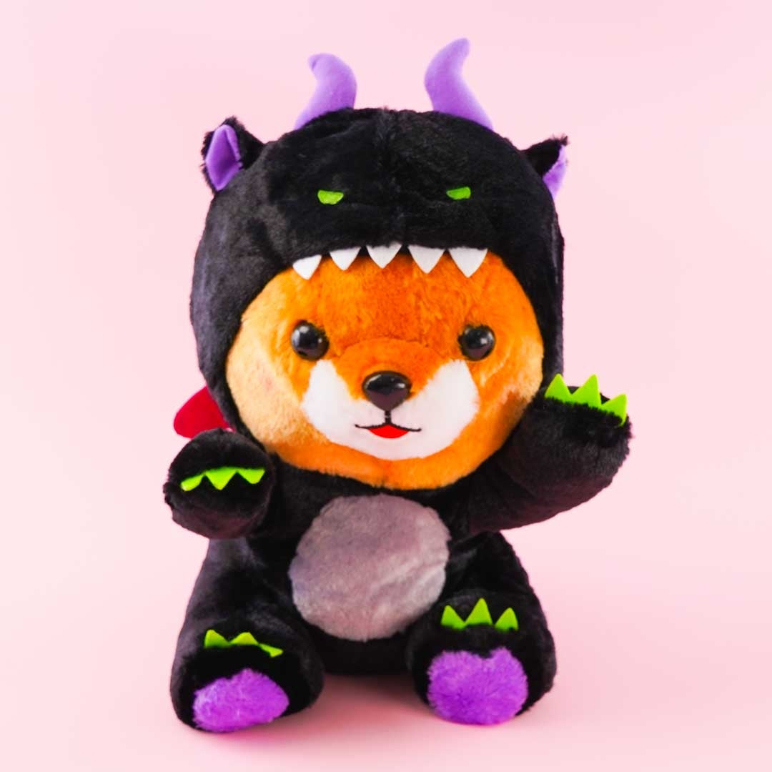 Mameshiba San Kyodai Yuru Dragon Plushie - Mametaro / Big – Blippo